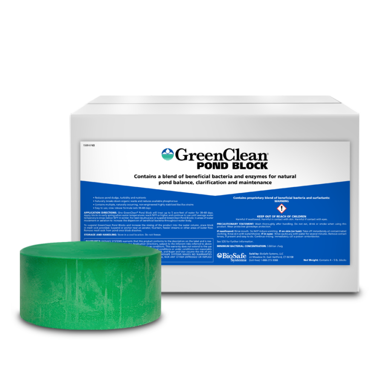 GreenClean® Pond Block – BioSafe Systems