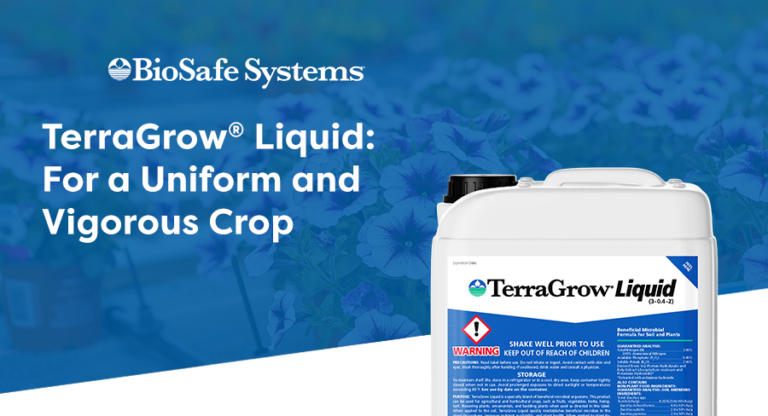 TerraGrow Liquid: For a Uniform and Vigorous Crop – BioSafe Systems